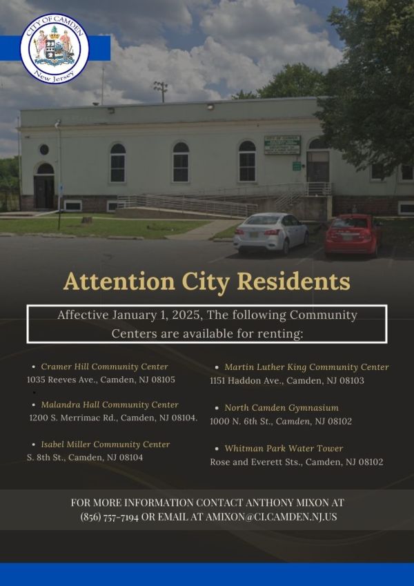 Community Centers – The City of Camden