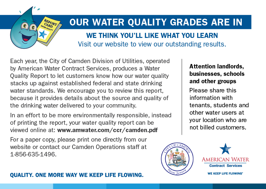 Water Services – The City of Camden